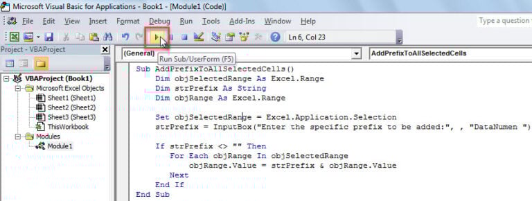 How to Run VBA Code in Your Excel
