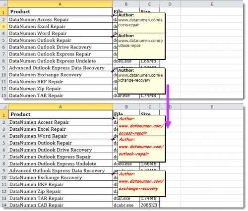 2 Methods to Batch Change the Fonts of All Comments in an Excel Workbook