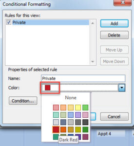 2 Methods to Auto Show Private Calendar Items in a Specific Color in ...