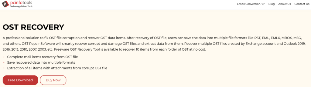51 Best OST Repair Tools (2024) [FREE DOWNLOAD]