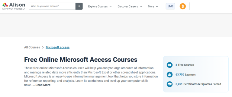 10 Best Free Microsoft Access Training Courses (2024)