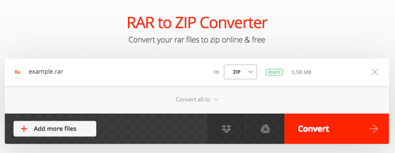 11 Best Convert RAR to Zip Tools (2024) [FREE DOWNLOAD]