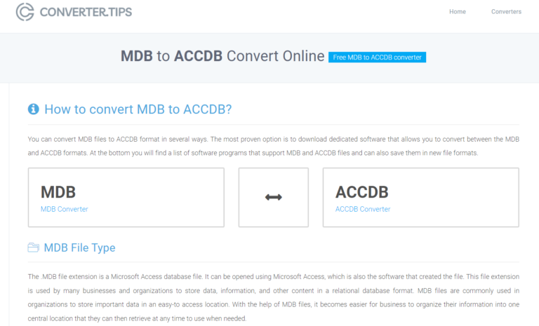 8 Best MDB to ACCDB Conversion Tools (2026)