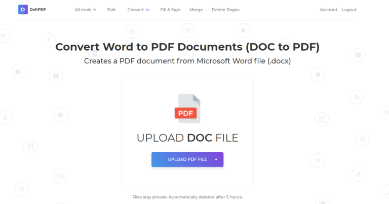 10 Best Convert DOC to PDF Tools (2024) [FREE DOWNLOAD]