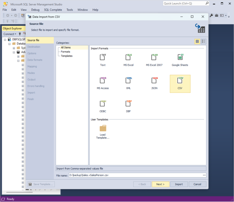 10 Best Import CSV to MS SQL Tools (2025) [FREE DOWNLOAD]