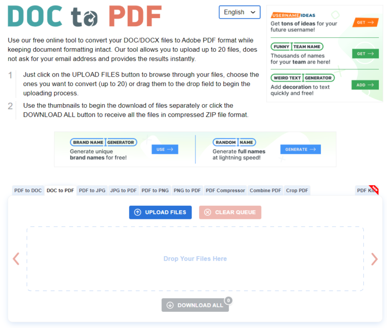 10 Best Convert DOC to PDF Tools (2024) [FREE DOWNLOAD]