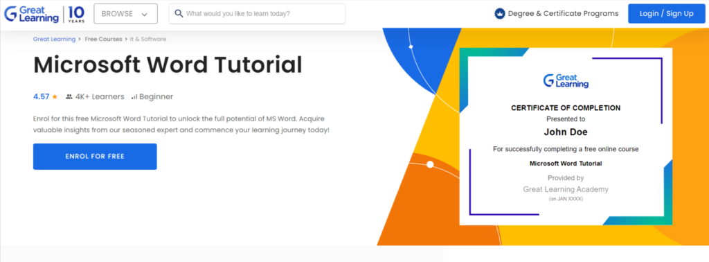 10 Best Word Training Courses (2024) [FREE DOWNLOAD]