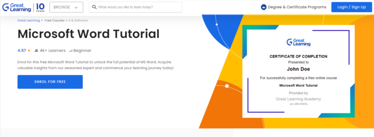 10 Best Word Training Courses (2024) [FREE DOWNLOAD]