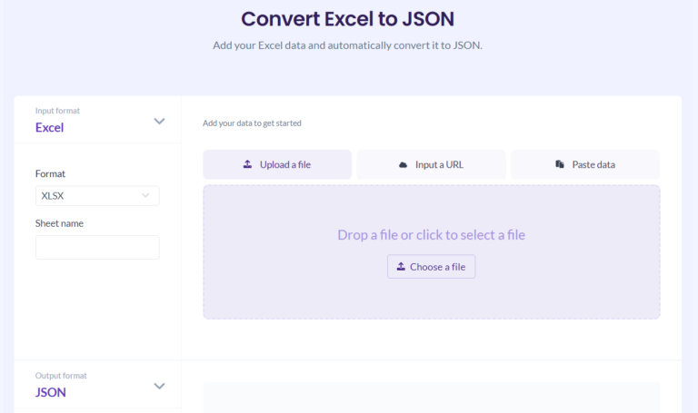 10 个最佳将 Excel 转换为 Json 的工具 2024 免费下 载 