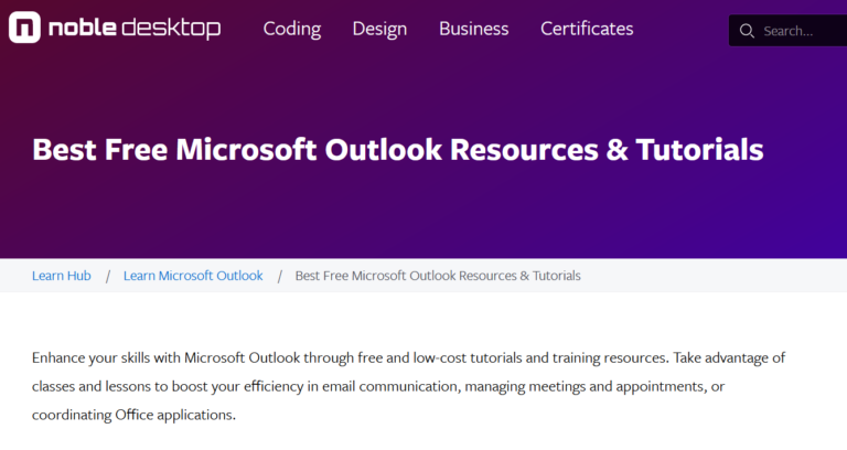 10 Best Free Outlook Training Courses (2024)