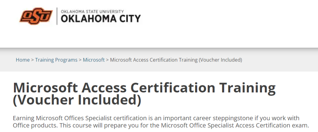 10 Best MS Access Certifications (2024)