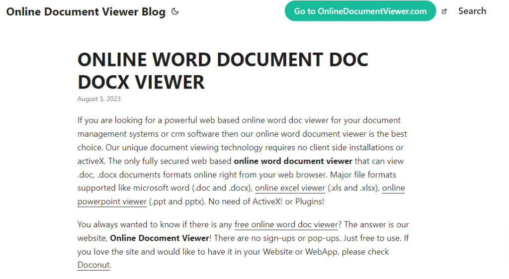 11 Best Word Viewer Tools (2024) [FREE DOWNLOAD]