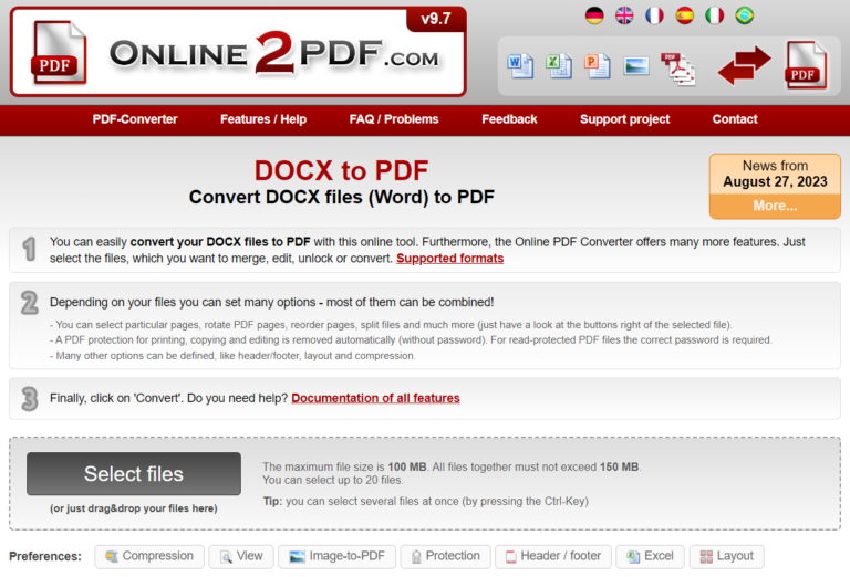 10 Best Convert DOCX to PDF Tools (2024) [FREE DOWNLOAD]