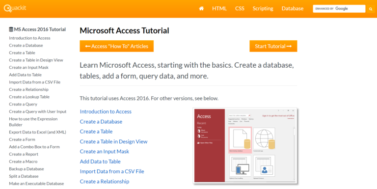 10 meilleurs cours de formation Microsoft Access gratuits (2024)