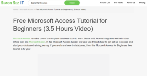 10 Best Free Microsoft Access Training Courses (2024)