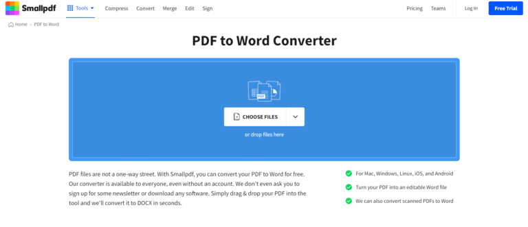 11 Best Convert PDF to Word Tools (2024) [FREE DOWNLOAD]