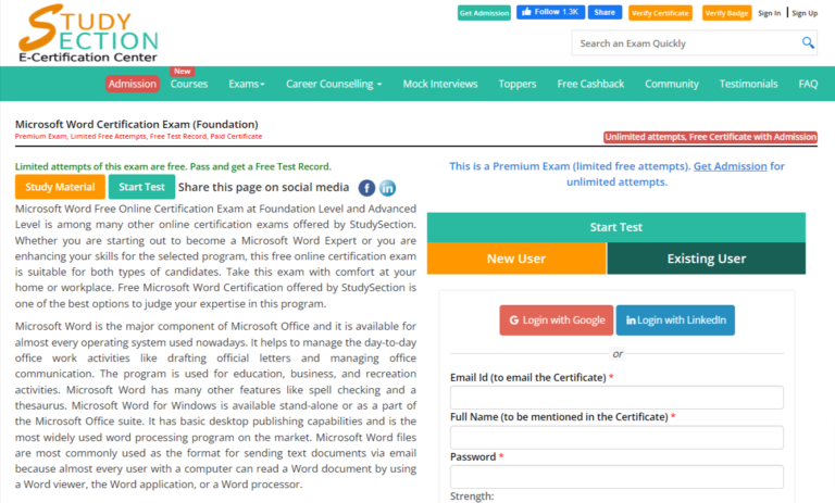10 Best MS Word Certifications (2024)