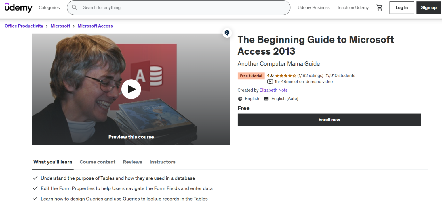 10 Best Free Microsoft Access Training Courses (2026)