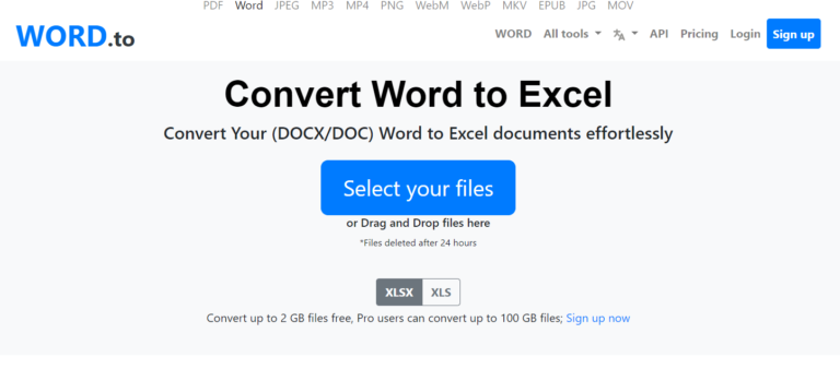 11 Best Convert Word to XLS Tools (2024) [FREE DOWNLOAD]