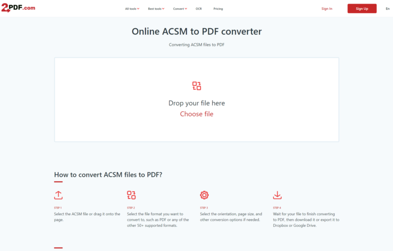 8 Best Convert ACSM to PDF Tools (2024) [FREE DOWNLOAD]