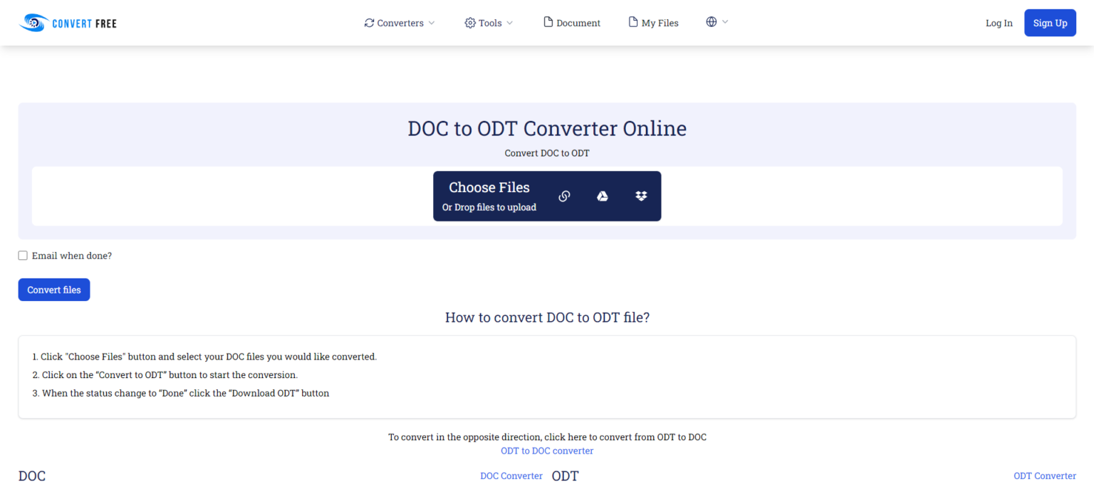 11 Best Convert DOC to ODT Tools (2024) [FREE]