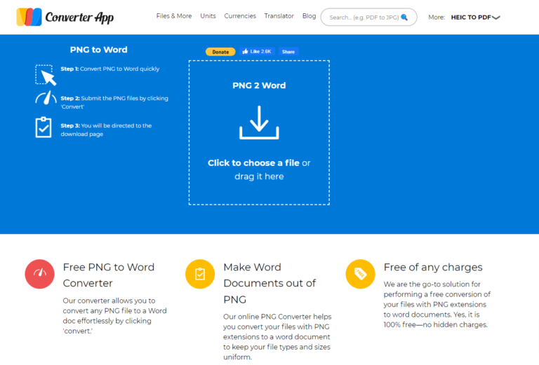 11 Best Convert PNG to Word Tools (2024) [FREE]
