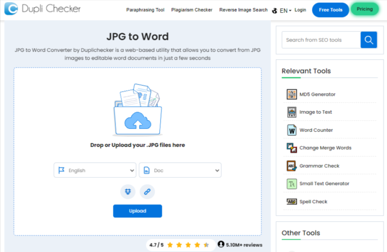 11 Best Convert JPG to Word Tools (2024) [FREE]
