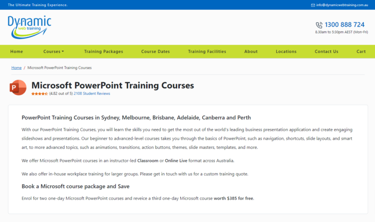 11 Best PowerPoint Training Classes (2024)