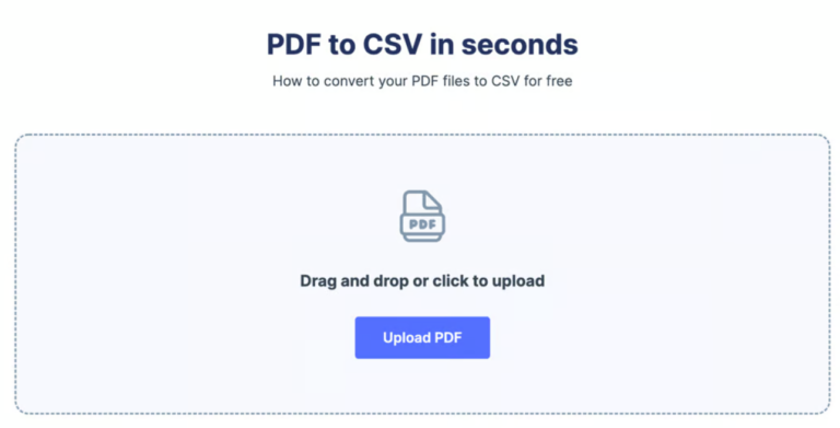 11 Best Convert PDF to CSV Tools (2024) [FREE DOWNLOAD]