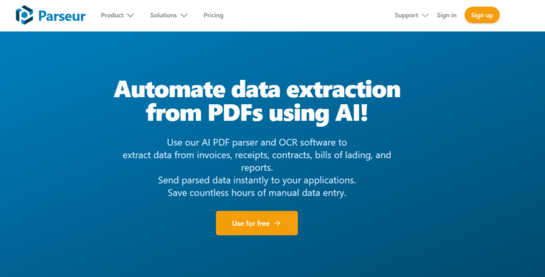 11 Best PDF Parser Tools (2024) [FREE]