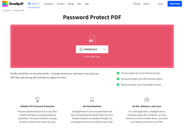 11 Best PDF Password Protector Tools (2024) [FREE]