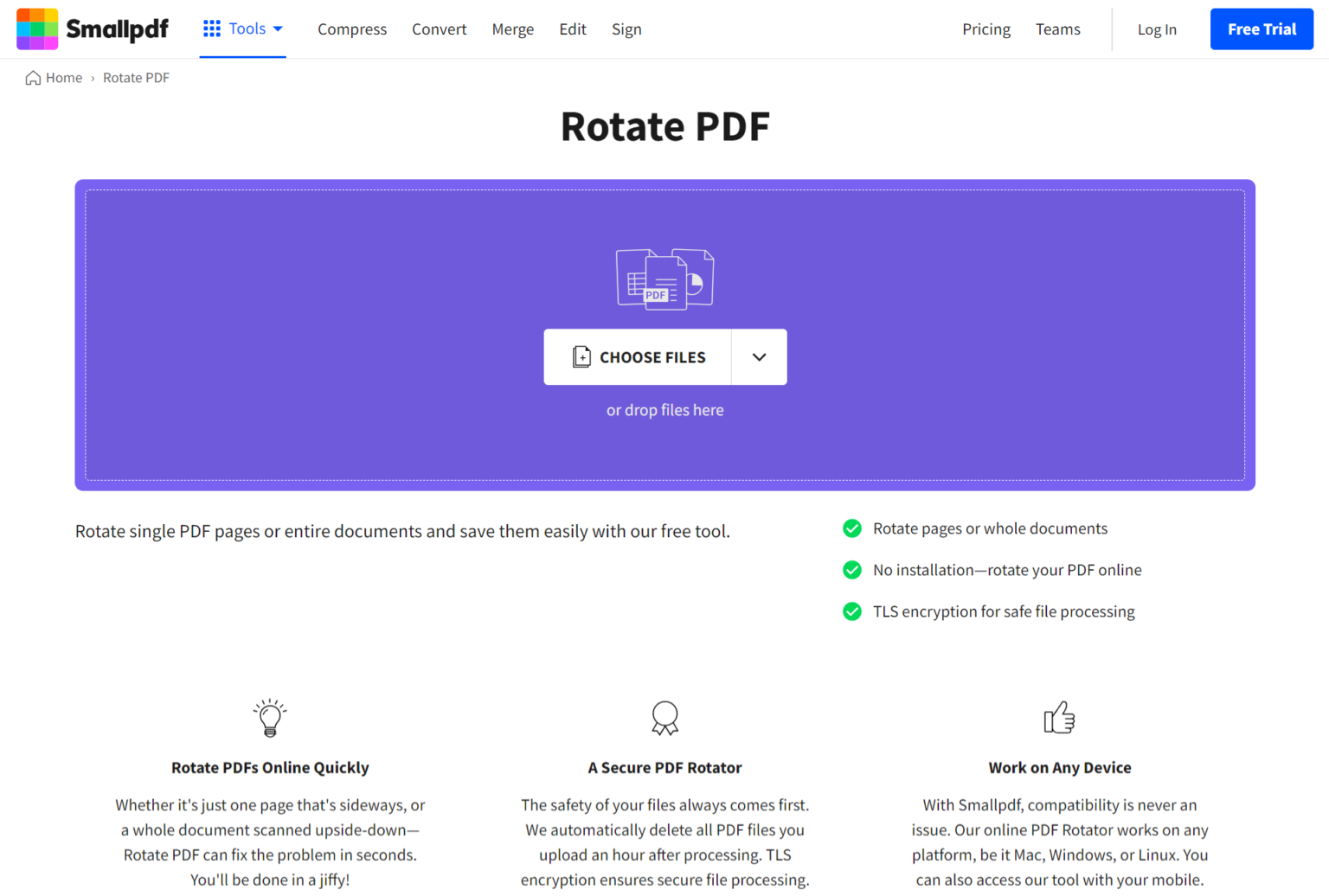 11 Best Rotate PDF Tools (2024) [FREE]