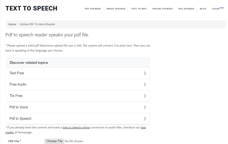 11 Best PDF Audio Reader Tools (2024) [FREE DOWNLOAD]