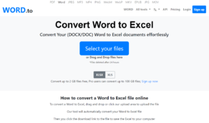 9 Best Convert DOC to Excel Tools (2024) [FREE DOWNLOAD]