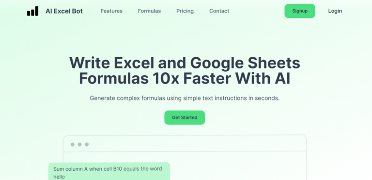 11 meilleurs créateurs de formules Excel (2024) [GRATUIT]