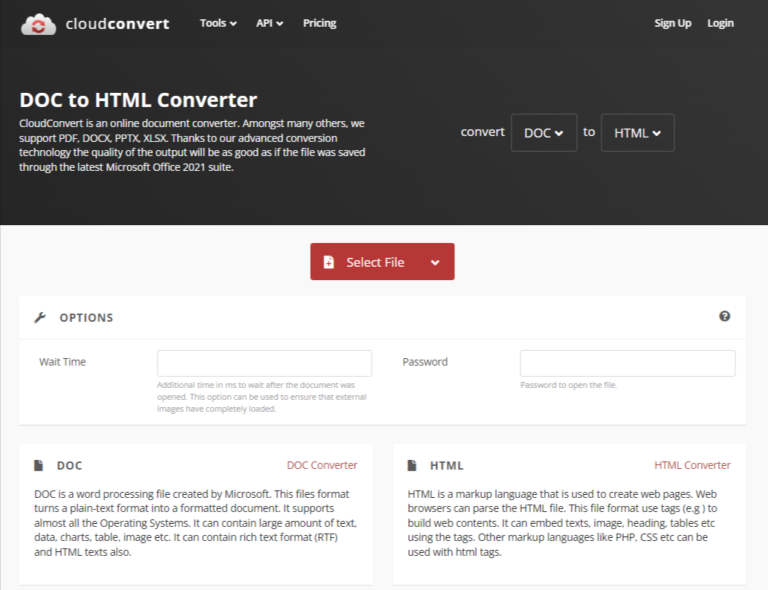 11 Best Word to HTML Converter Tools (2024) [FREE]