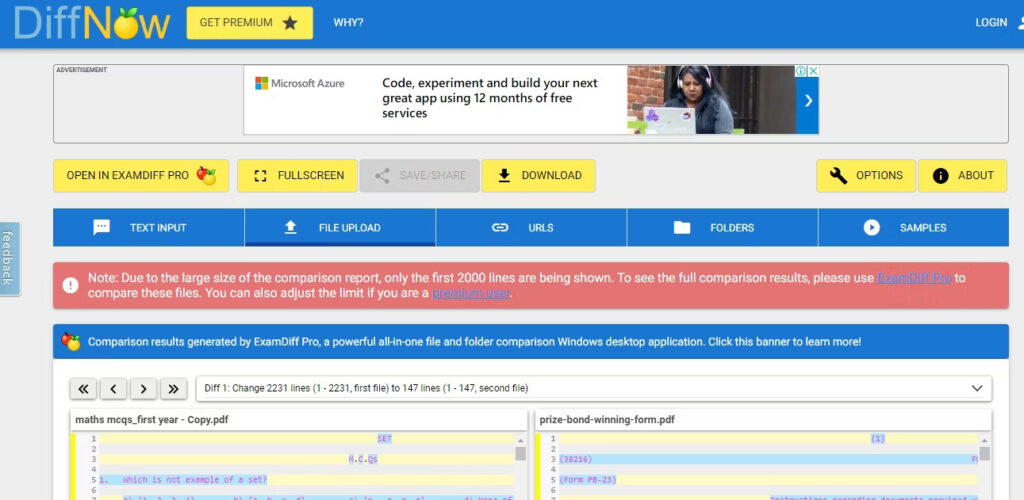 11 Best Online DOC Compare Tools (2024) [FREE]