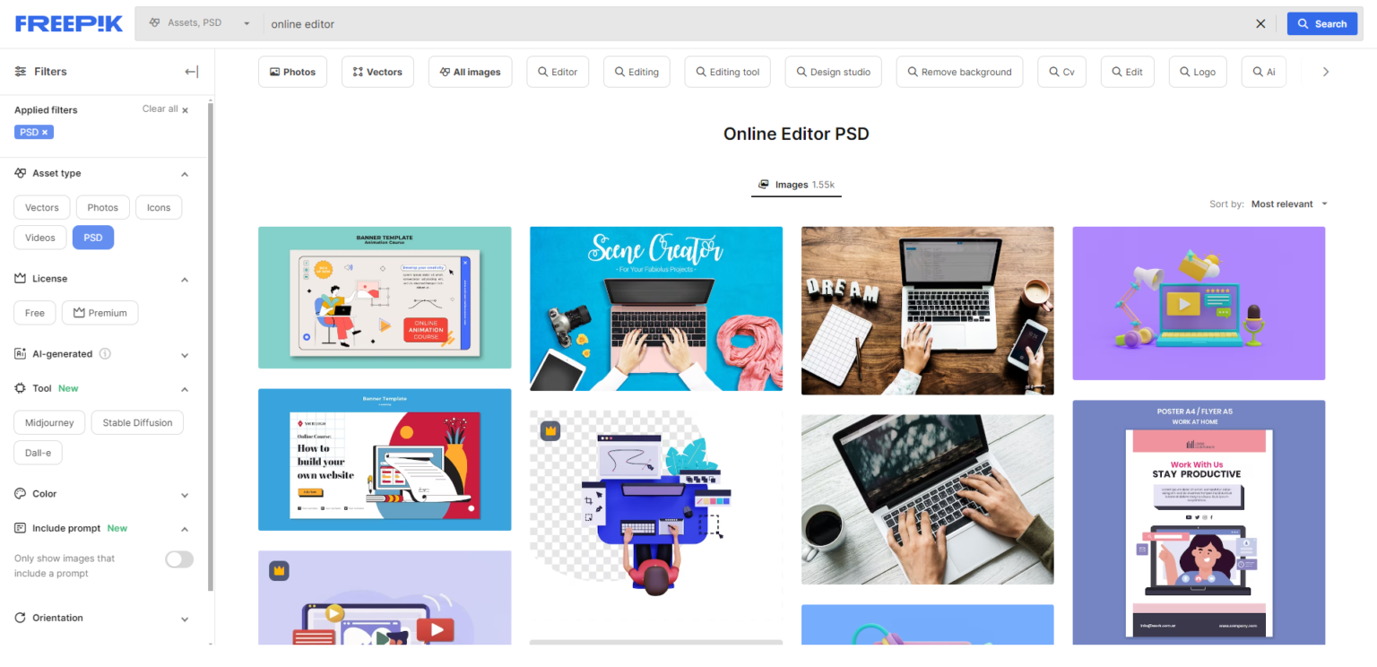 11 Beste online PSD Editortools (2024) [GRATIS]
