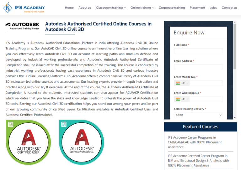 11 Best AutoCAD Civil 3D Training Courses (2024)