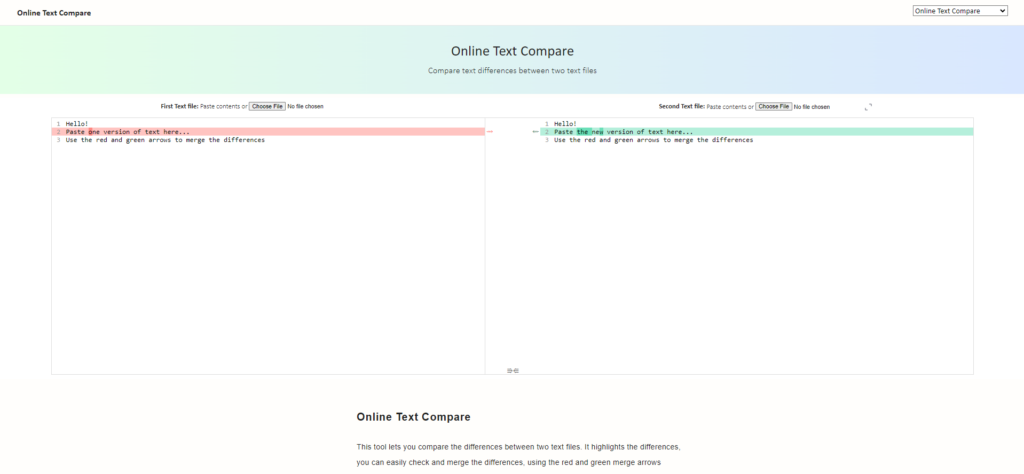 11 Best Online DOC Compare Tools (2024) [FREE]
