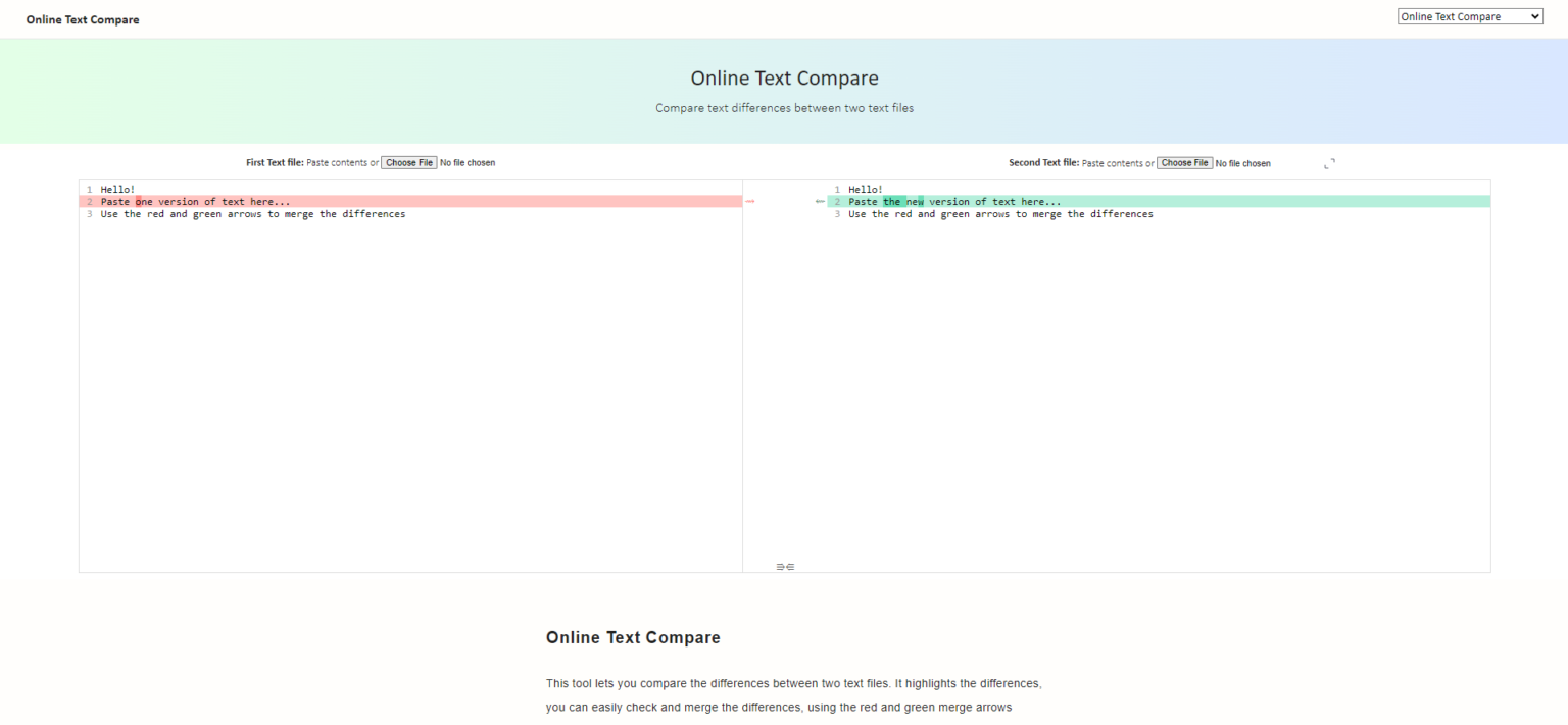 11 Best Online DOC Compare Tools (2024) [FREE]