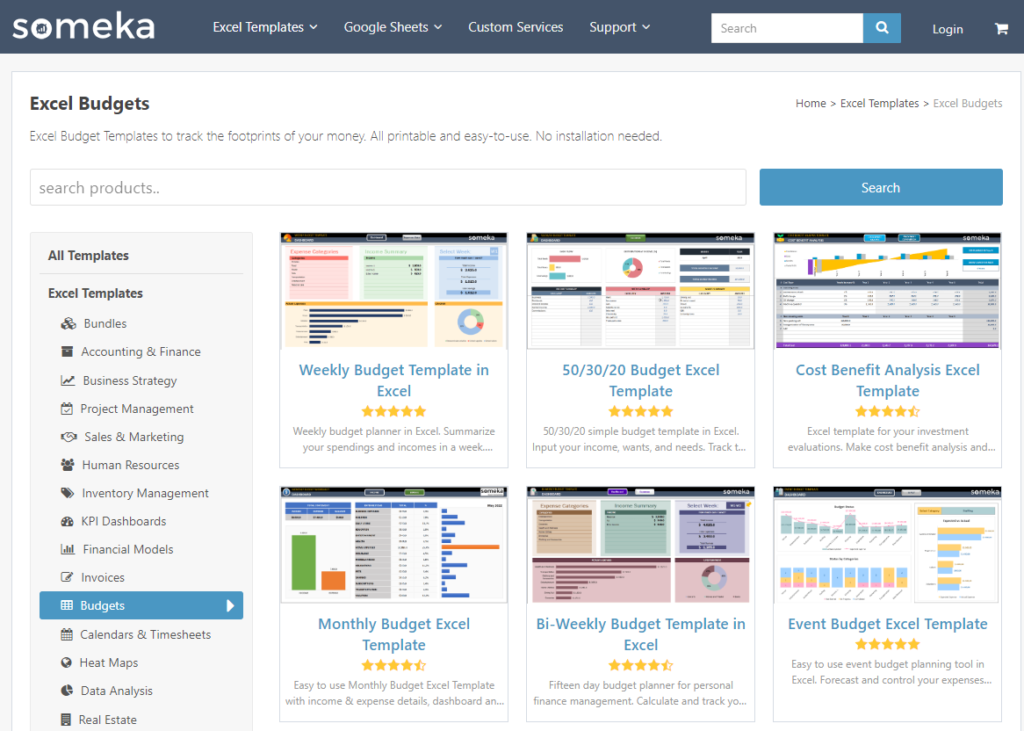 11 เว็บไซต์เทมเพลตงบประมาณ Excel ที่ดีที่สุด (2024) [ฟรี]
