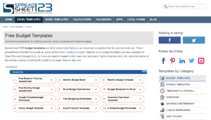 11 beste Excel-budgetsjabloonsites (2024) [GRATIS]