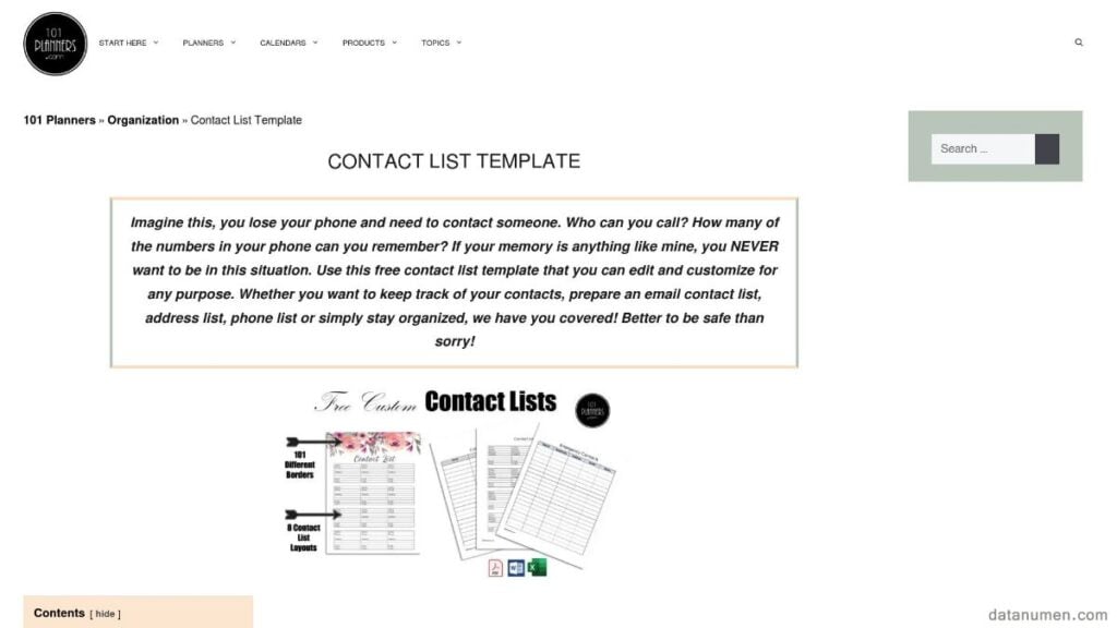 11 Best Excel Contact List Template Sites (2024) [FREE]