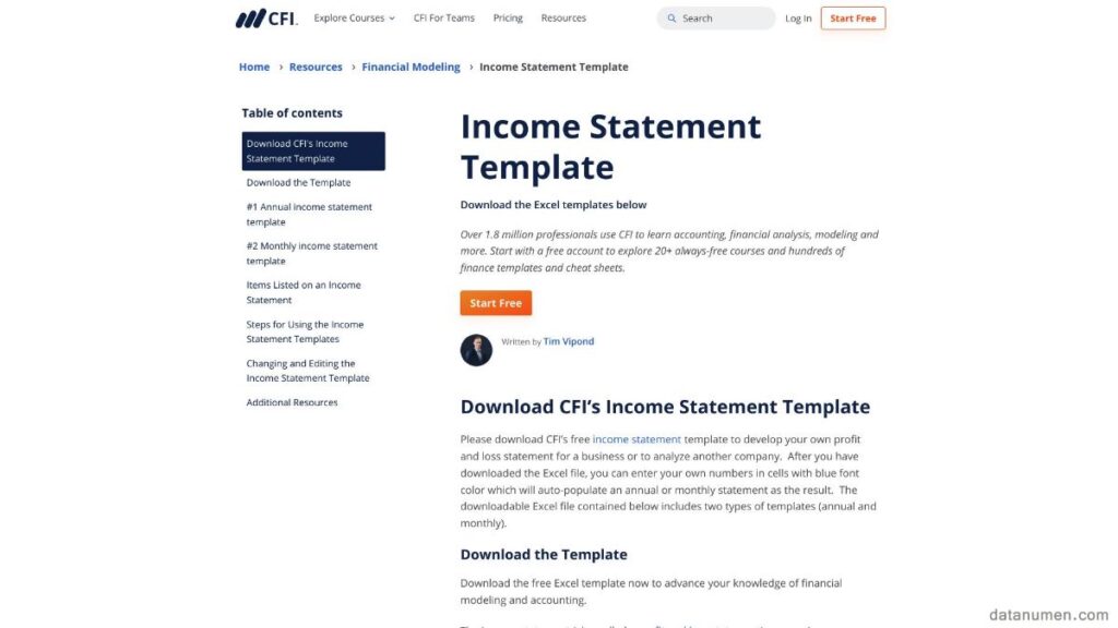 Die 11 besten Excel-Vorlagen für Gewinn- und Verlustrechnungen (2024 ...
