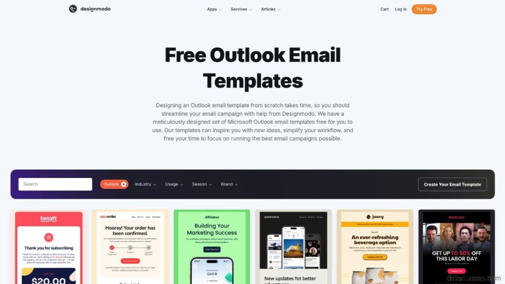 11 meilleurs sites de modèles de courrier électronique Outlook (2024 ...
