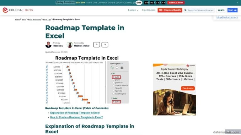 11 Best Excel Roadmap Template Sites (2024) [FREE]