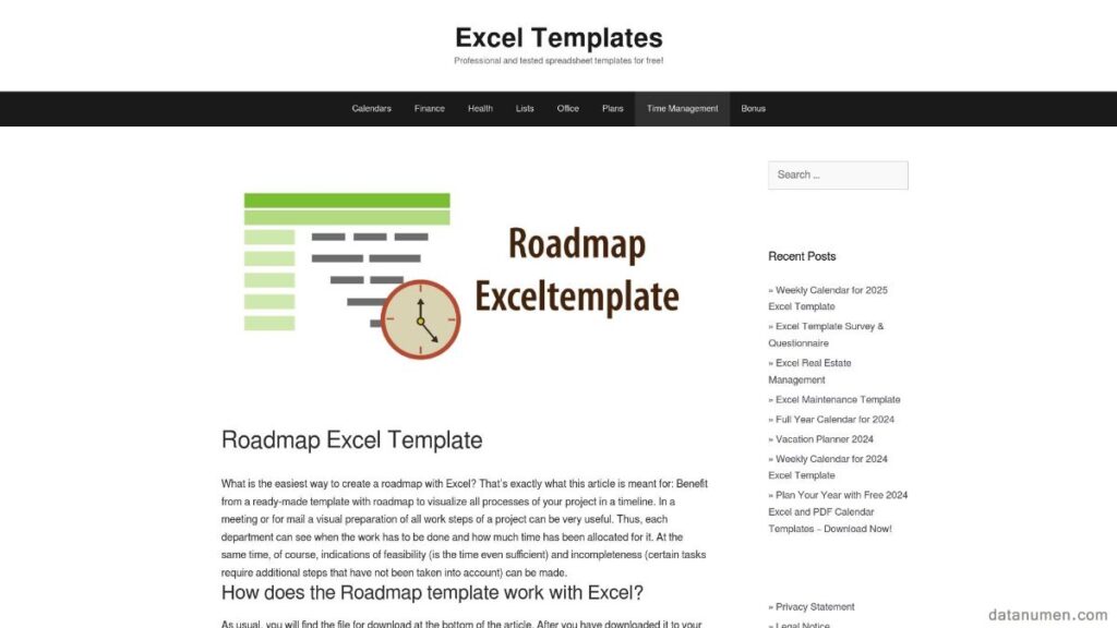 11 Best Excel Roadmap Template Sites (2024) [FREE]