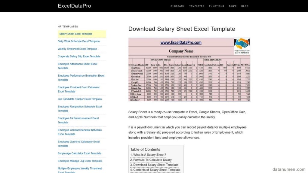 Die 11 besten Excel-Vorlagen für Gehaltsabrechnungen (2024) [KOSTENLOS]