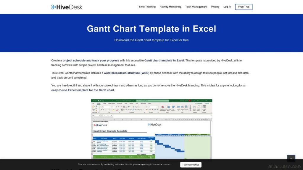 11 Tapak Templat Carta Gantt Excel Terbaik (2024) [PERCUMA]